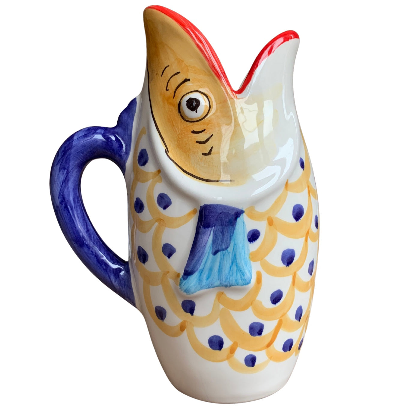 Blue fish pitcher – Molleni Home